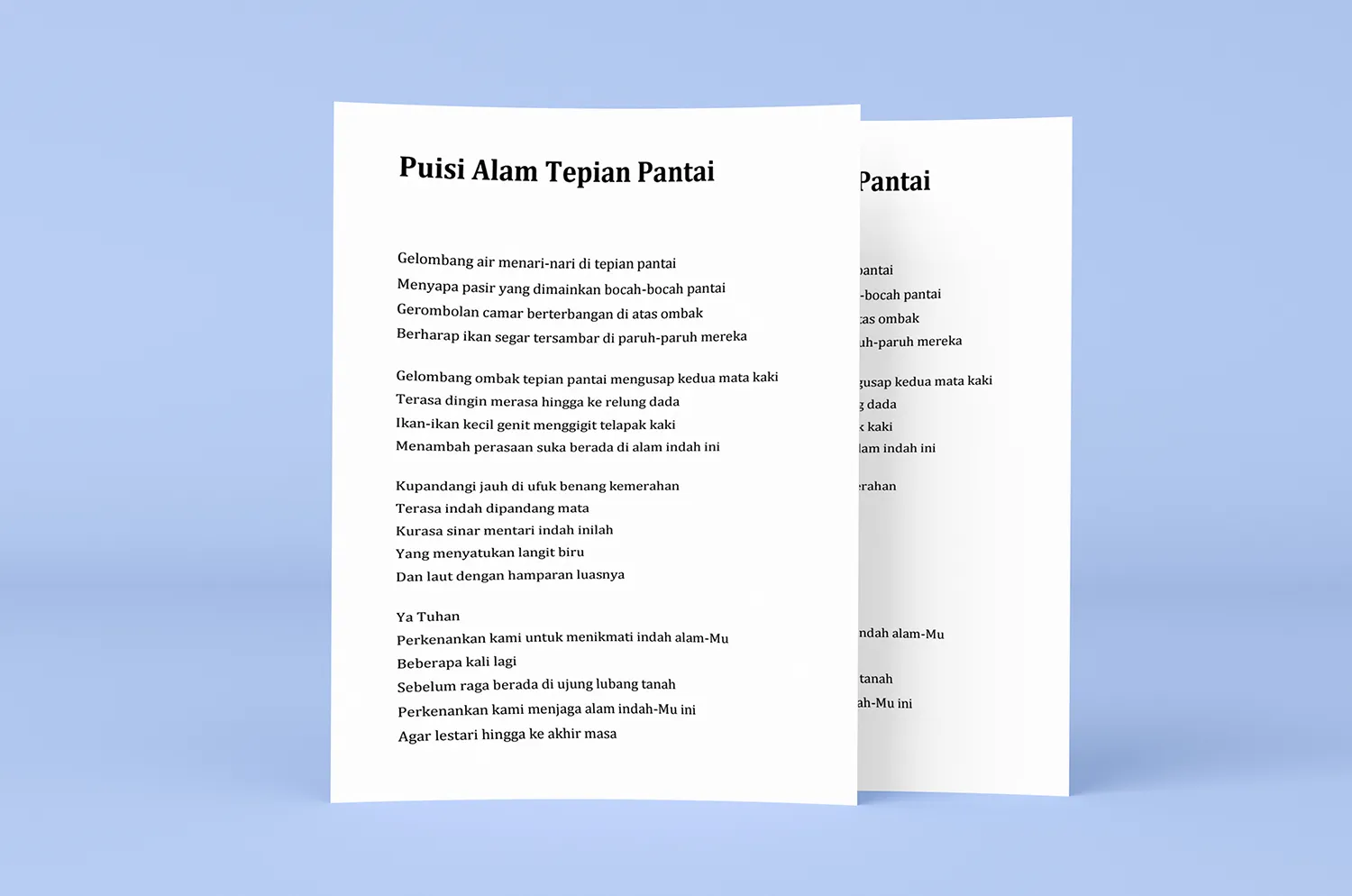 37 Contoh Puisi Tentang Alam Penuh Makna dan Menyentuh Hati - Dianisa.com