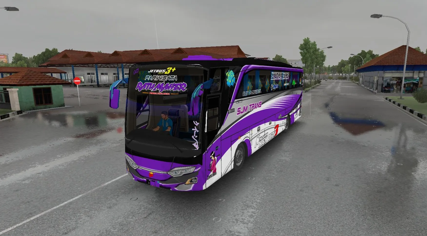 100 Livery BUSSID Ratu Maher Series (SJM Trans), Full Rombak! - Dianisa.com