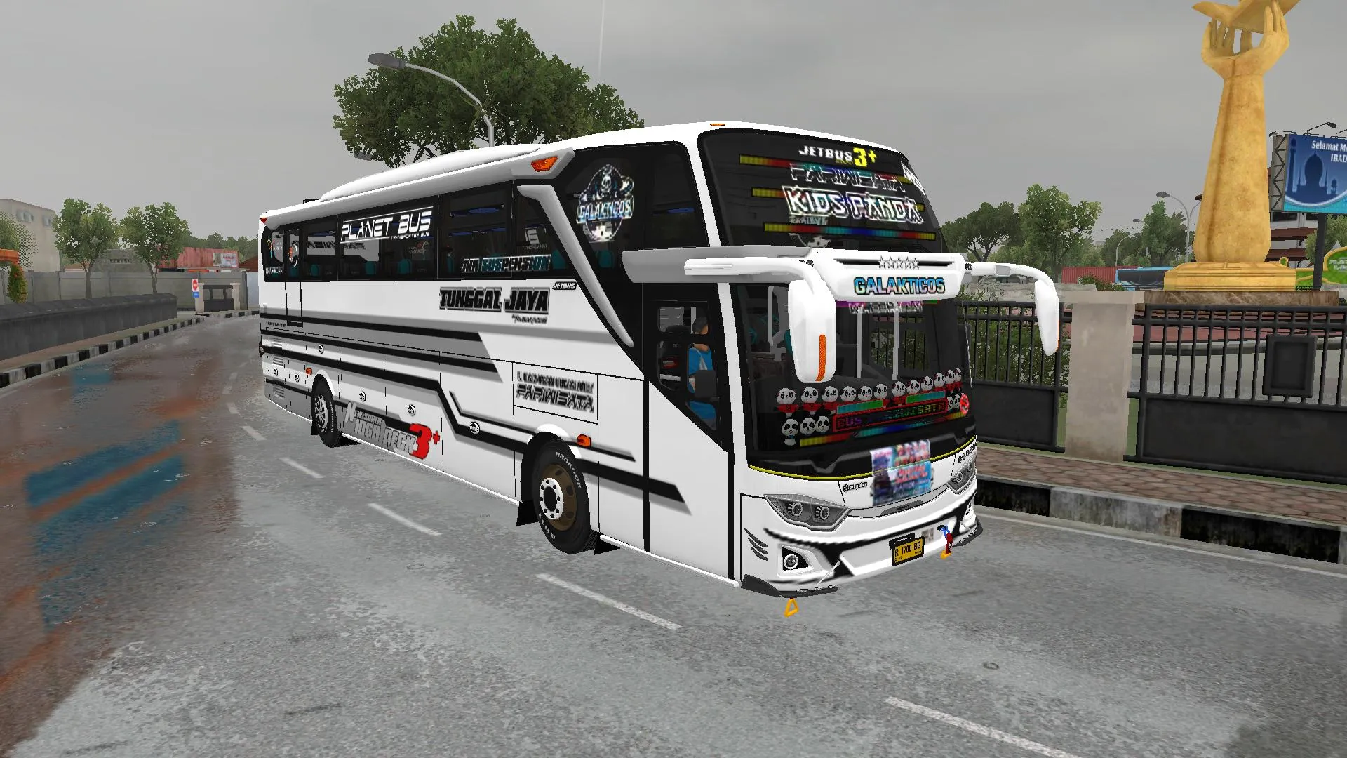 100 Livery BUSSID Jetbus 3, JB3+, Paling Jernih! - Dianisa.com